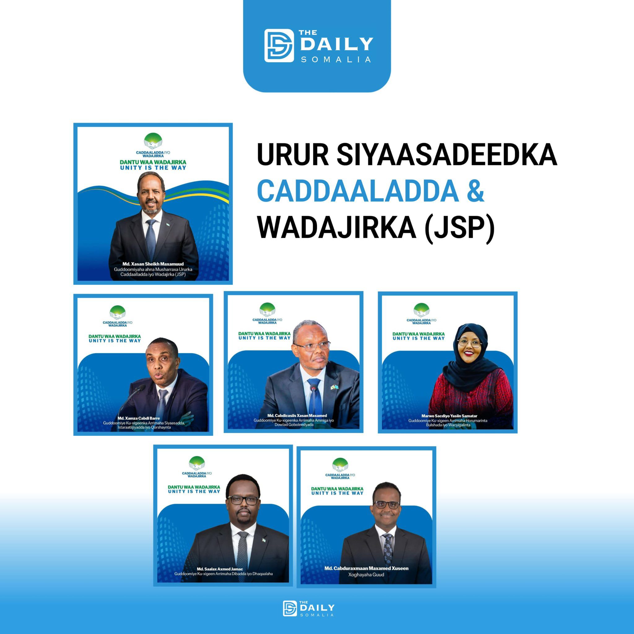 Somali president launches new political party ahead of 2026 elections ...